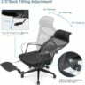 Buy Relaxo Chair (Black Frame Black Mesh) - Ample Seatings