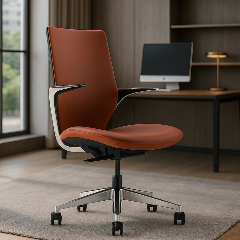 Lumin Medium Back Chair | Stylish Office Chair At 37 % OFF